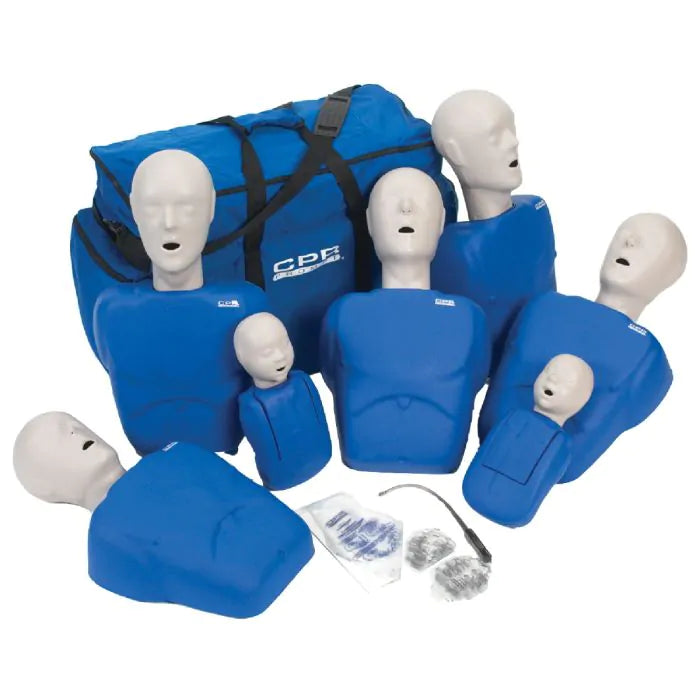 Kemp CPR Prompt CPR Manikins 7-Pack, (5) Adult, (2) Infant Manikins ...