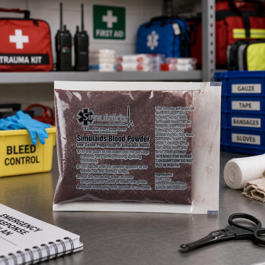 Nasco Simulated Blood Powder – MediTac Kits